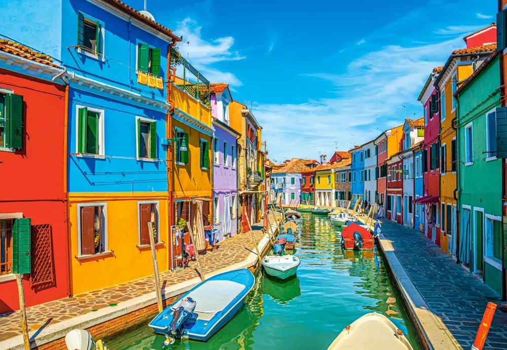 Burano Colors, Italy (1000 pieces) – Holiday Puzzles