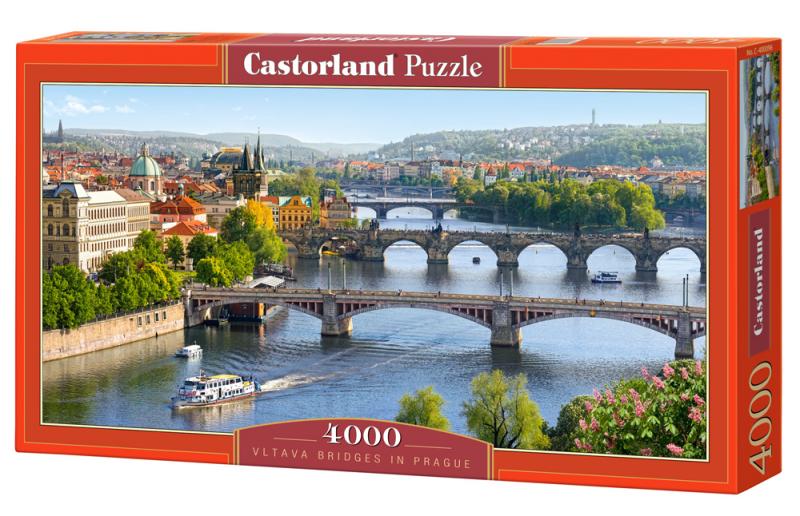Vltava Bridges in Prague (4000 pieces) – Holiday Puzzles