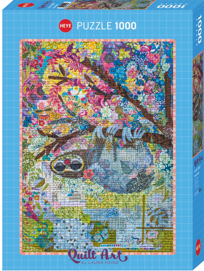 Sewn Sloth (1000 pieces) – Holiday Puzzles